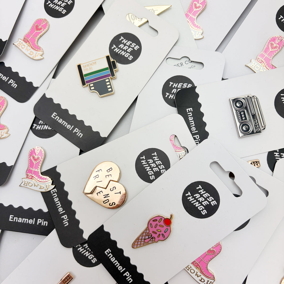 HAT CHAINS + ENAMEL PINS – Sercy+Co