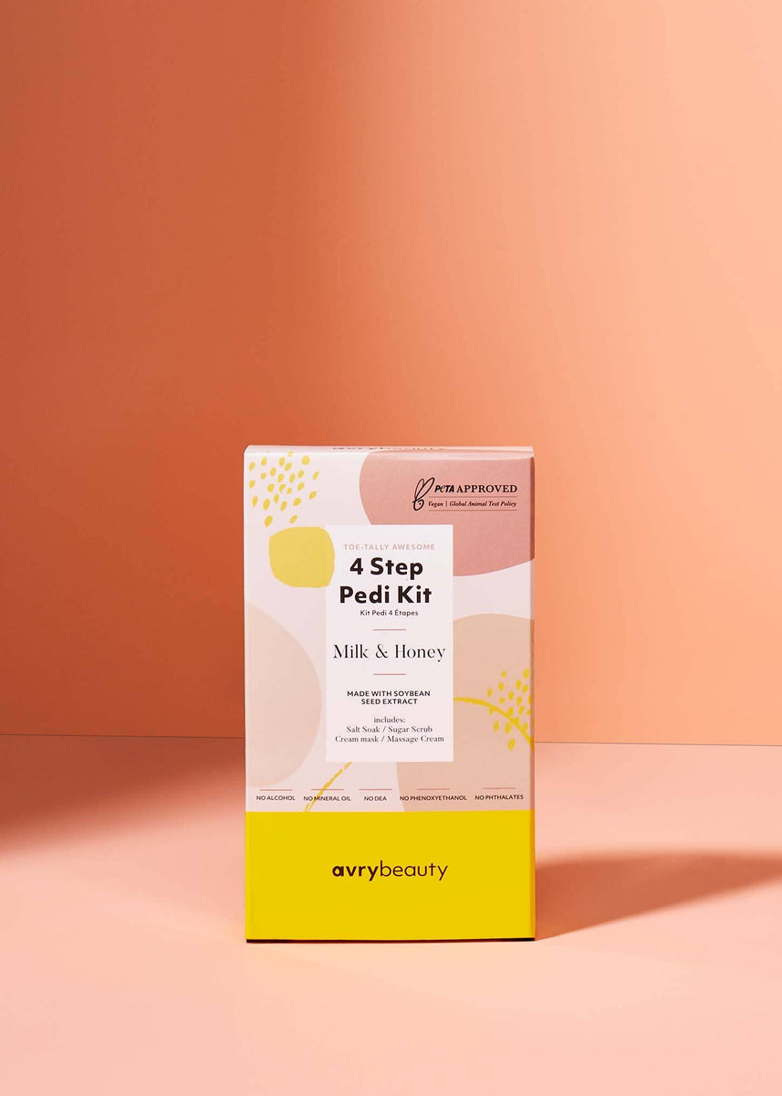Milk & Honey 4 Step Pedi Kit – Sercy+Co