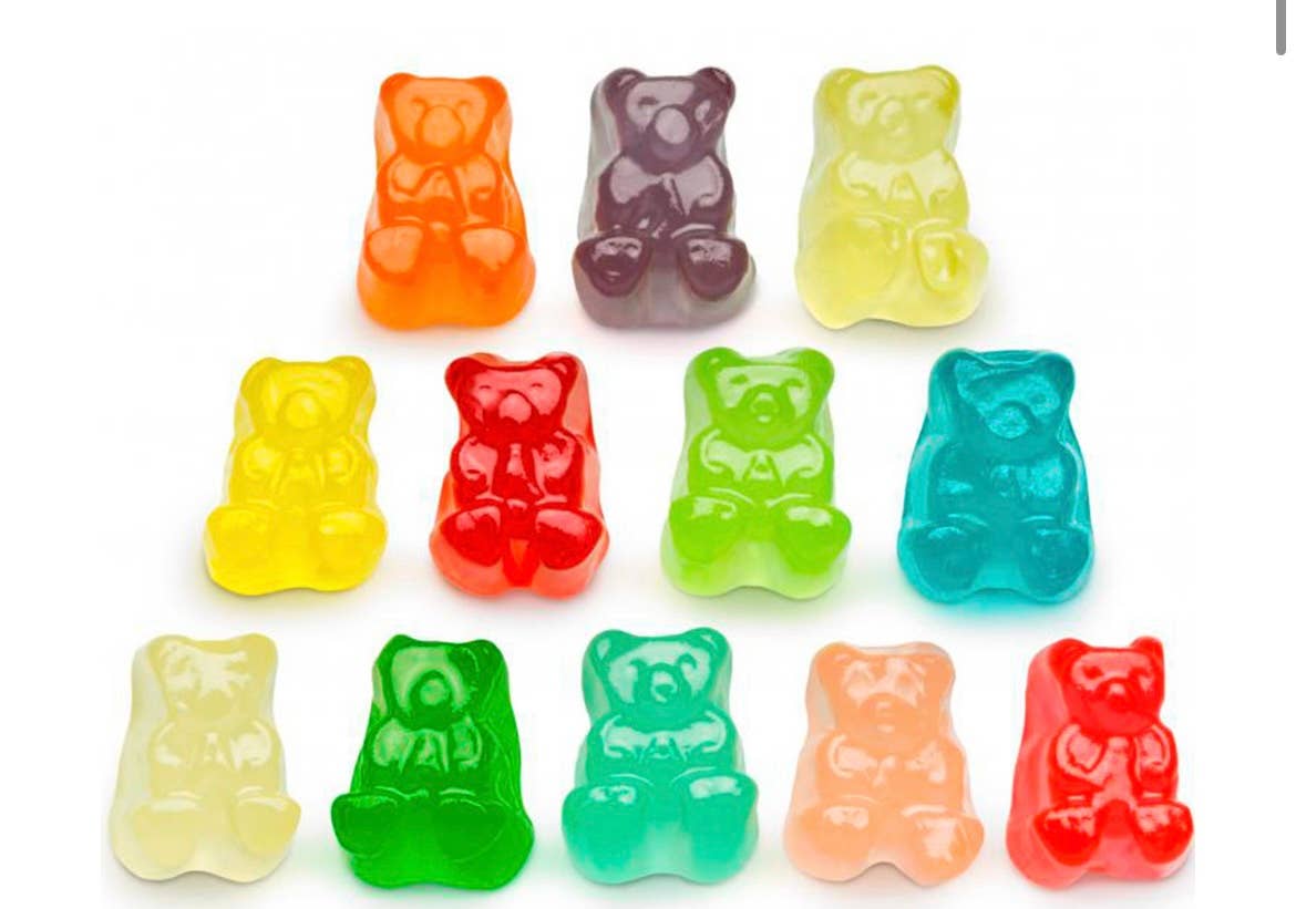 Gourmet Gummy Bears “Original 12 Flavor 🌈 “w/ Jar 16OZ – Sercy+Co