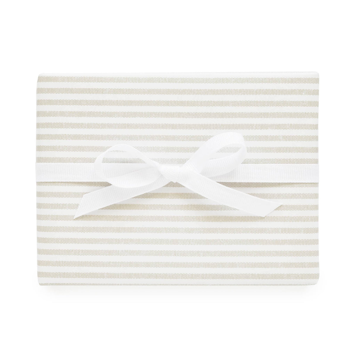 Grey Ticking Stripe Wrapping Paper – Sercy+Co