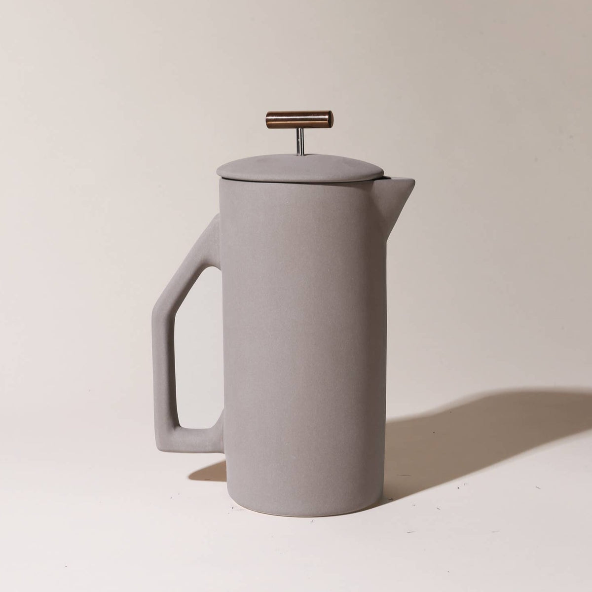 Gray Ceramic French Press – Sercy+Co